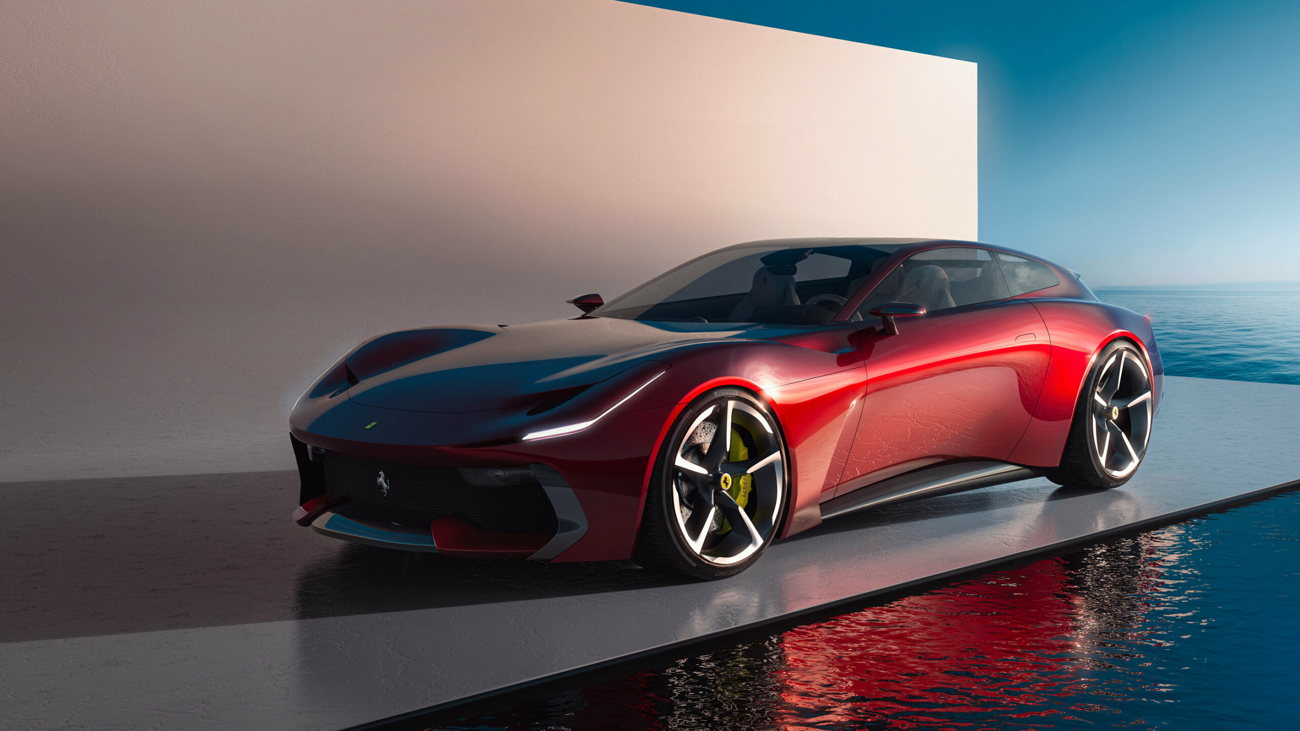 Ferrari’s Past Meets The Future With 2+2 SB12 GTC Shooting Brake Design ...