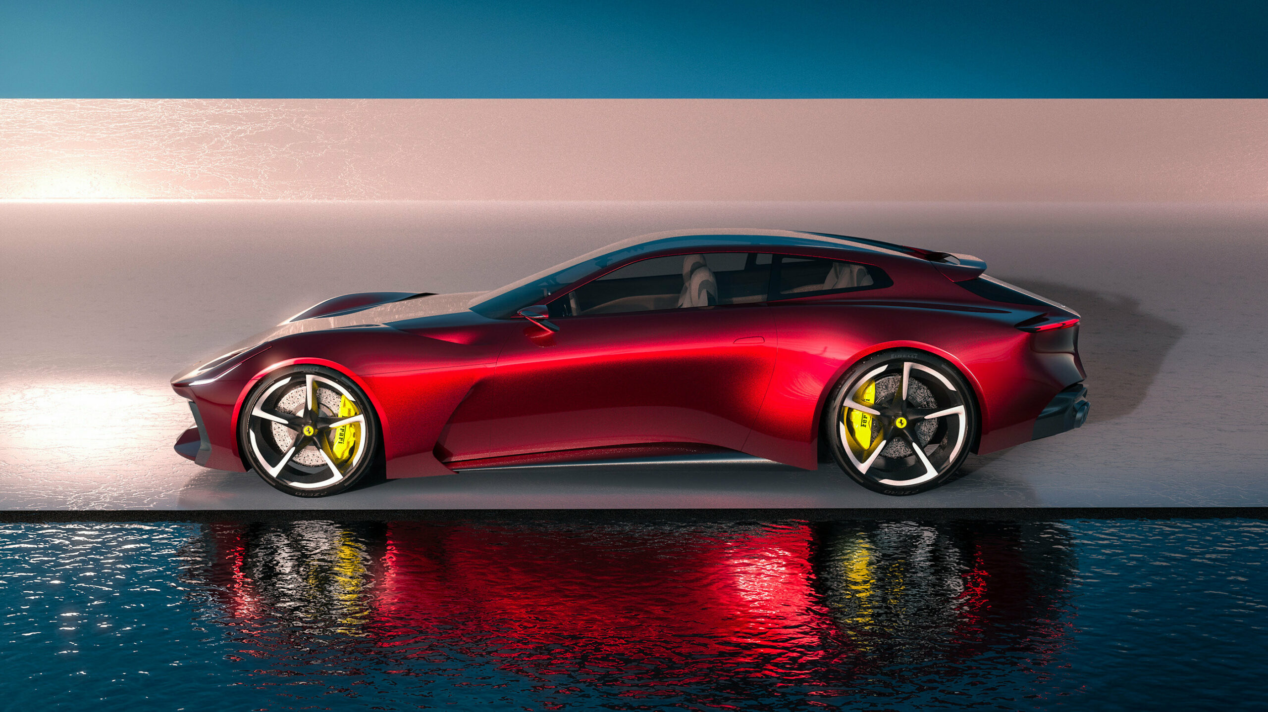 Ferrari’s Past Meets The Future With 2+2 SB12 GTC Shooting Brake Design ...