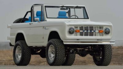 Classic Ford Bronco Restomod Blends Vintage Beauty With Modern Coyote ...