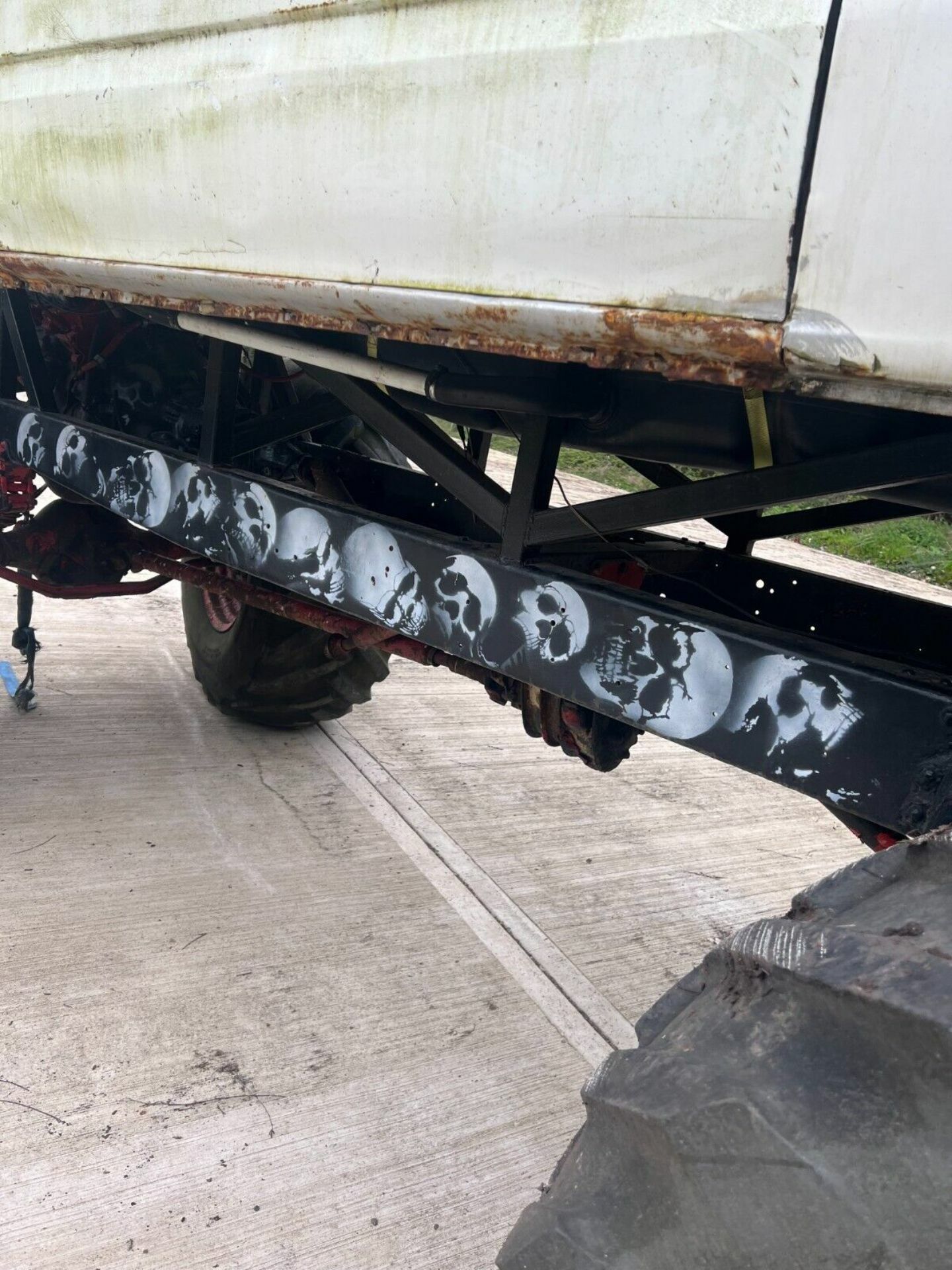 V8-Powered Ford Transit Monster Van Is Recycling Done Right | Carscoops