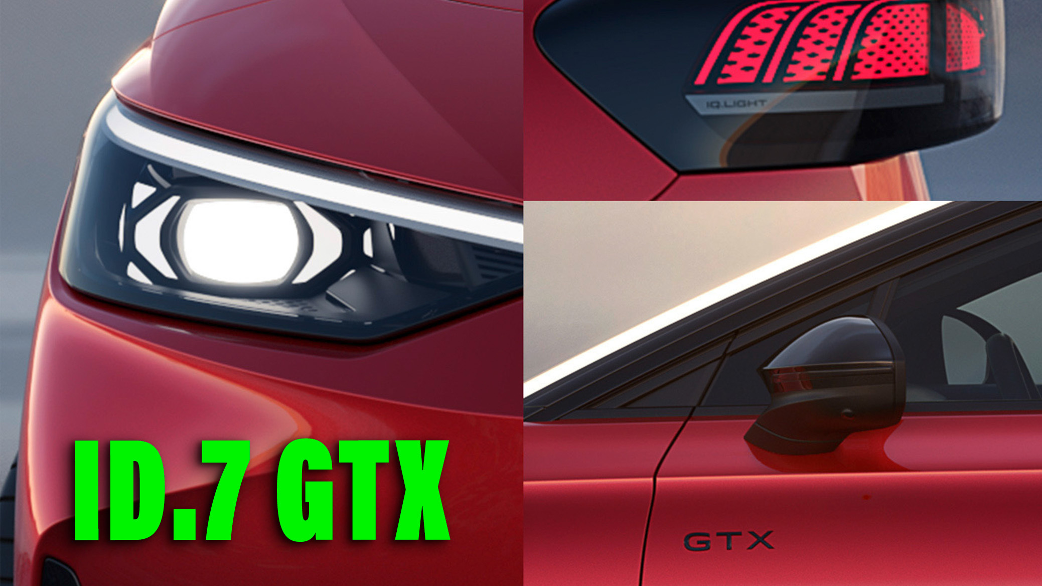 New VW ID.7 GTX Won’t Worry Tesla’s Model 3 Performance But It’ll Be ...