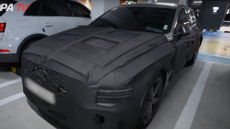 This Is Our First Look At The Facelifted Genesis G80 With Its Sleek New ...