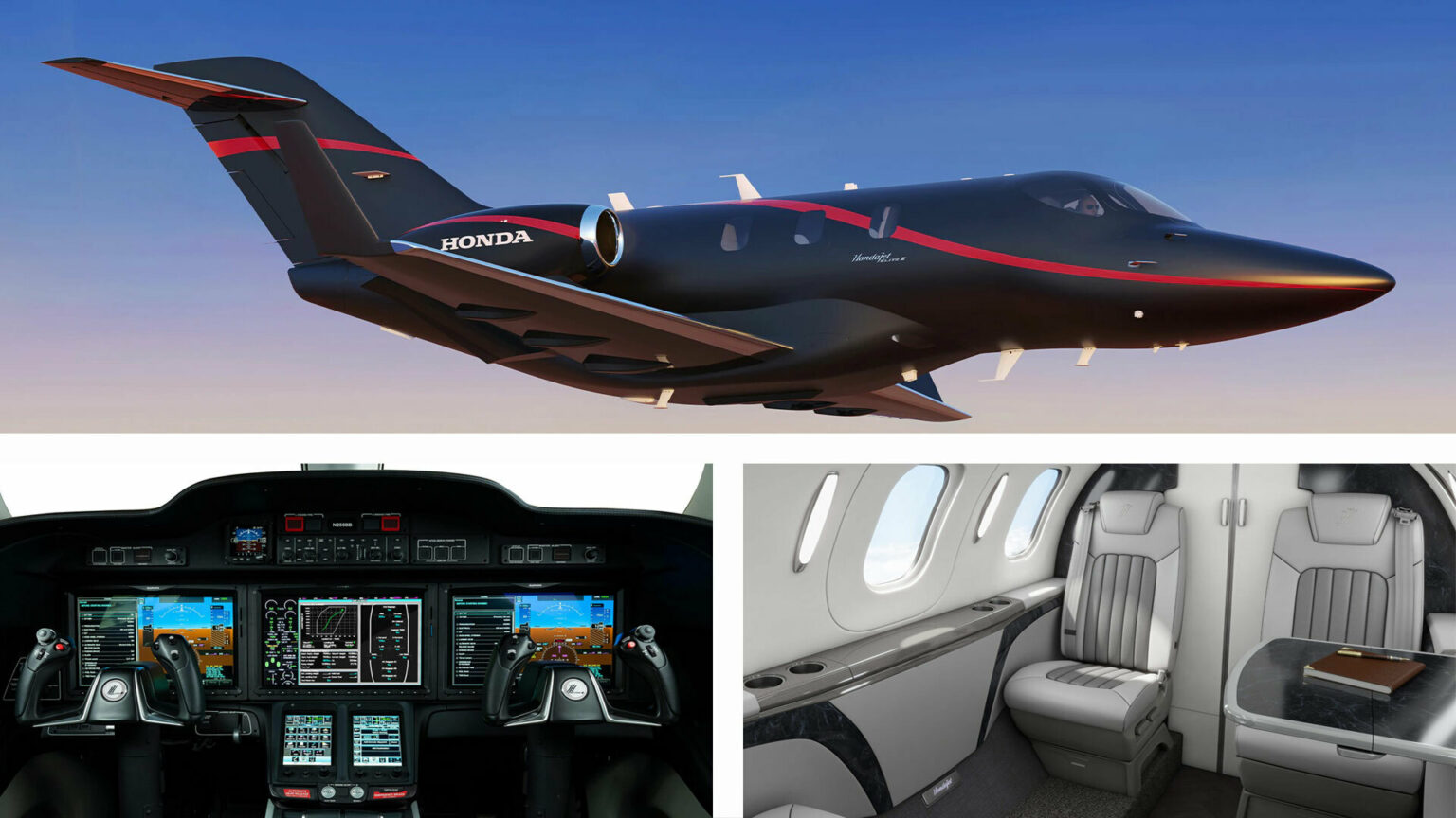 HondaJet Elite II Debuts With Classy Cabin And Autonomous Emergency ...