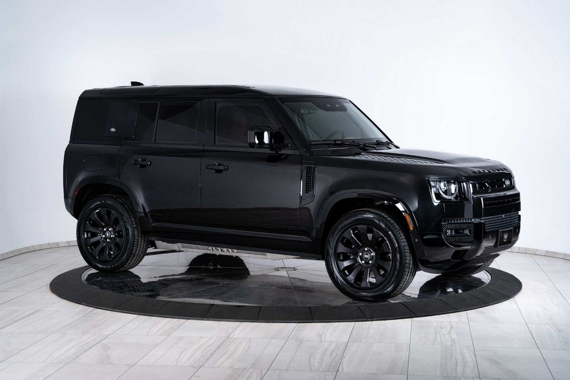 This Stealthy Land Rover Defender By Inkas Is Built Like A Safe And Can ...