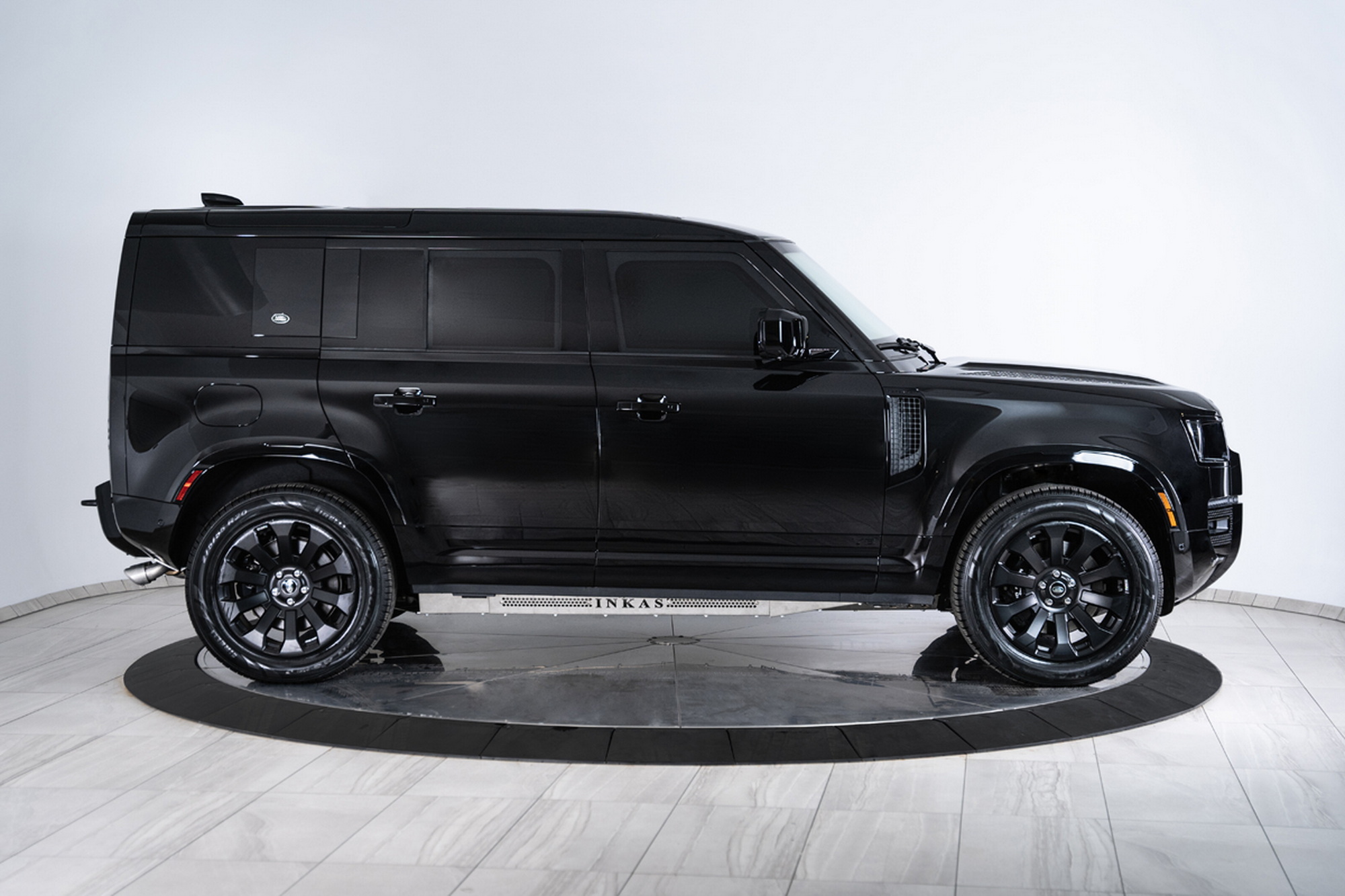This Stealthy Land Rover Defender By Inkas Is Built Like A Safe And Can ...