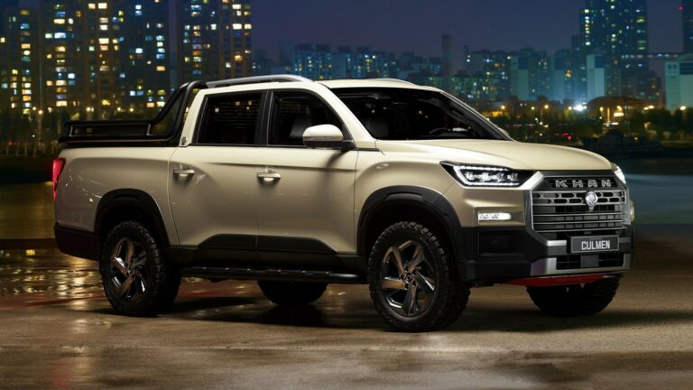 KG Mobility’s Rexton Sports Culmen Previews Updated Musso Pickup ...