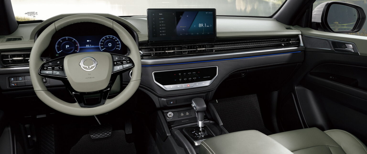 KG Mobility’s Rexton Sports Culmen Previews Updated Musso Pickup ...