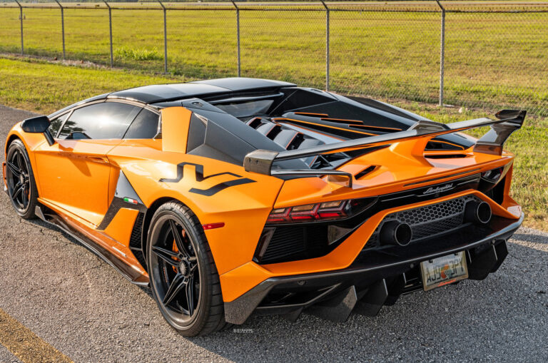 Lamborghini Aventador SVJ Roadster Tries Carbon Wheels On For Size ...
