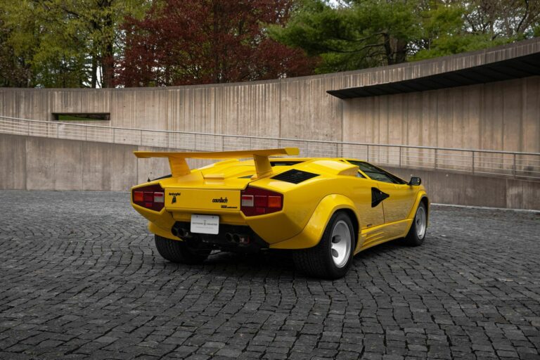 Gorgeous Lamborghini Countach 5000 QV Proves Yellow And Brown Can Work ...