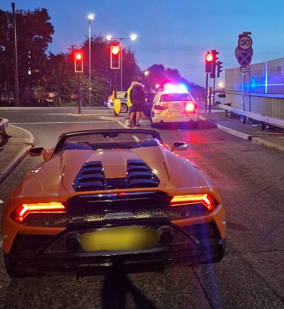 Police Seize Two Lamborghini Supercars For Anti-Social Driving In The ...