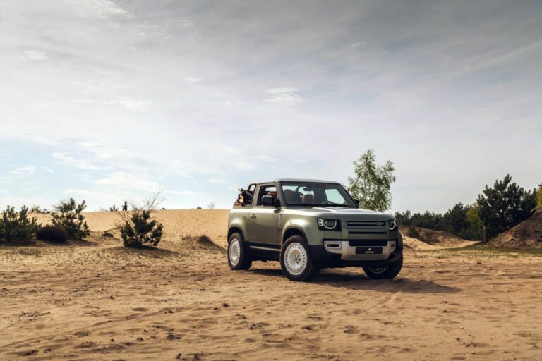 Chopped-Up Defender Convertible By Heritage Customs Offers What Land ...