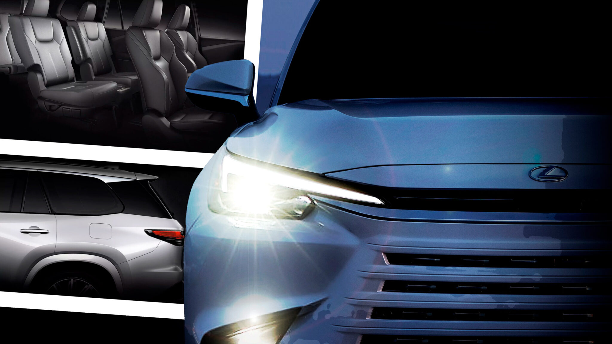 2024 Lexus TX: New Teaser Shows The Front Of The 3-Row SUV Ahead Of ...
