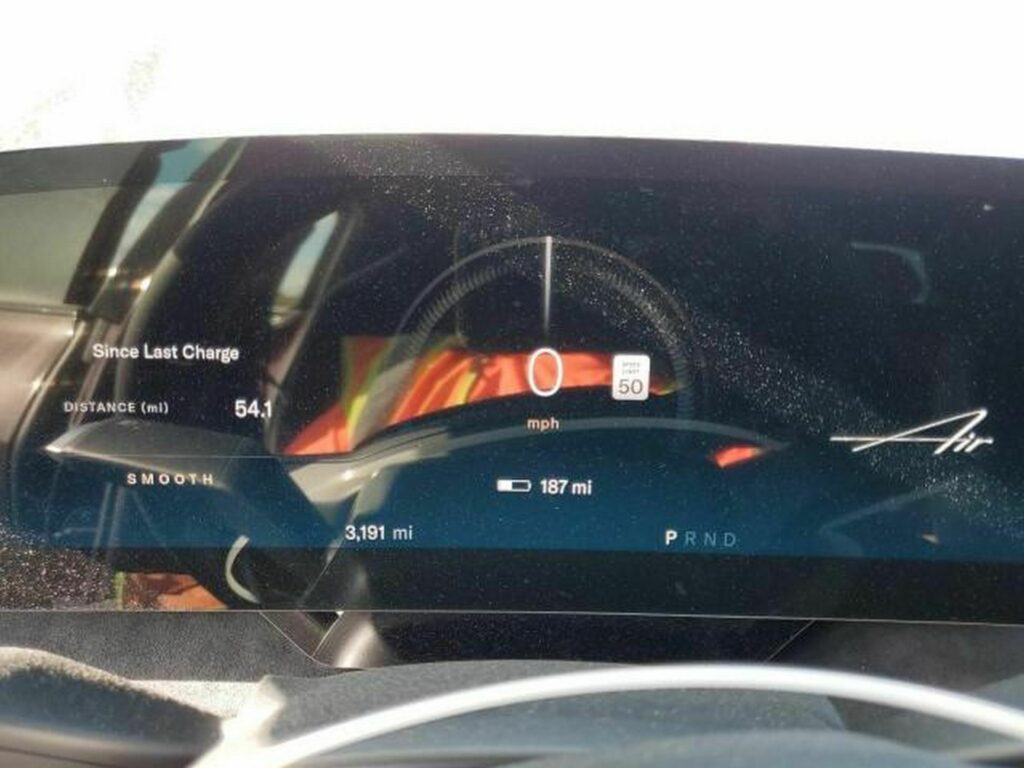 Is This 2022 Lucid Air With Rear End Damage Worth The Time And Money To ...