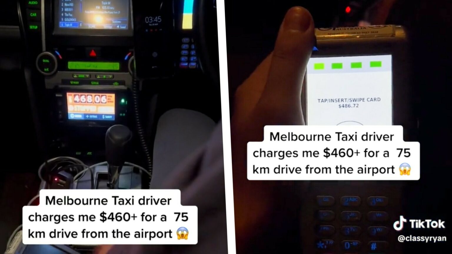 Taxi Driver Charges Sleeping Passenger AU$486 For 47 Mile Ride To ...