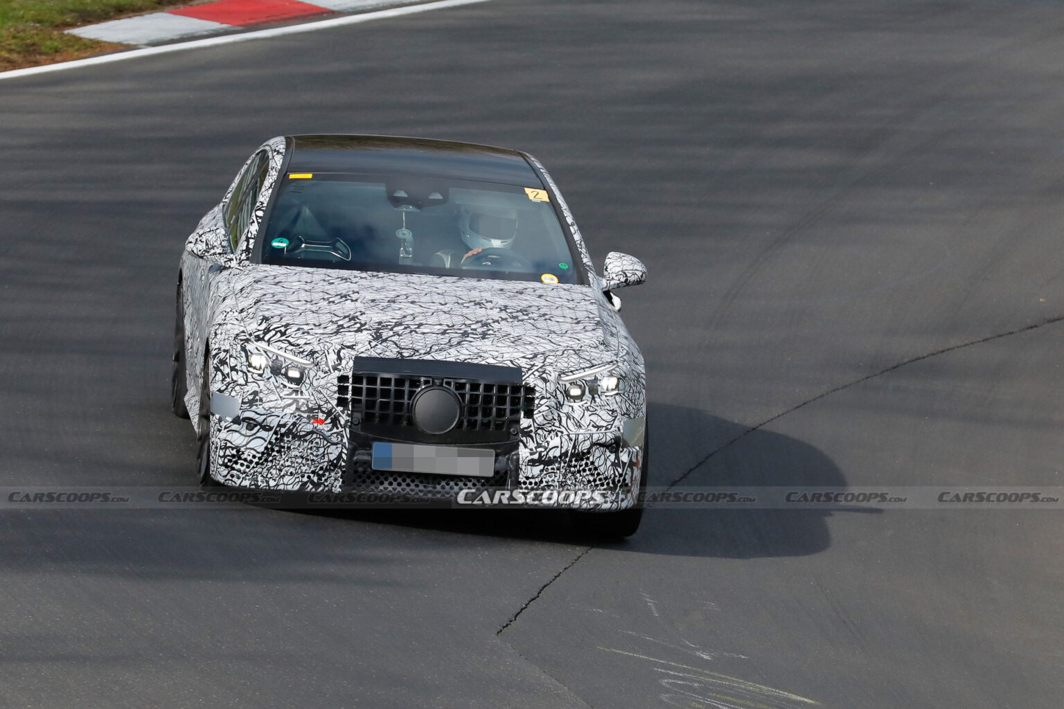 Hooning The AMG E53 PHEV Looks Like Green Heaven At The Green Hell ...