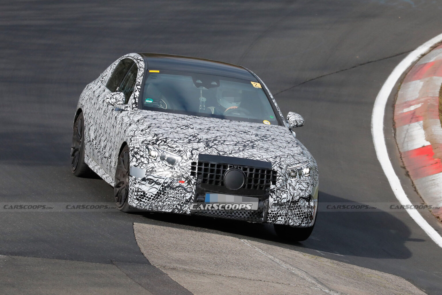 Hooning The AMG E53 PHEV Looks Like Green Heaven At The Green Hell ...