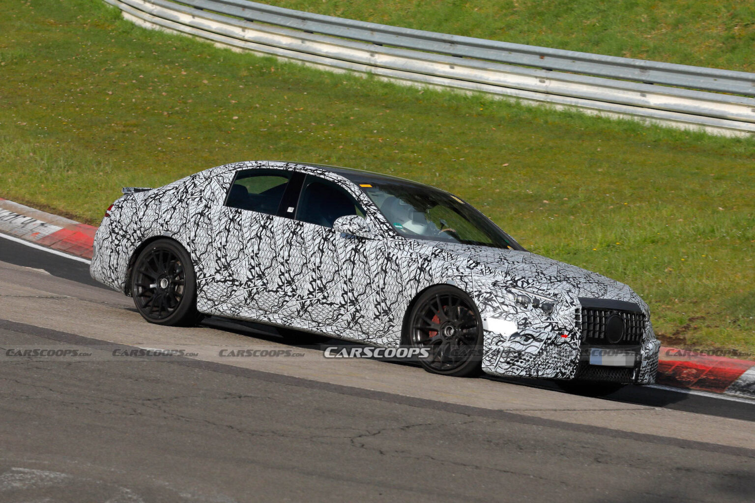 Hooning The AMG E53 PHEV Looks Like Green Heaven At The Green Hell | Carscoops