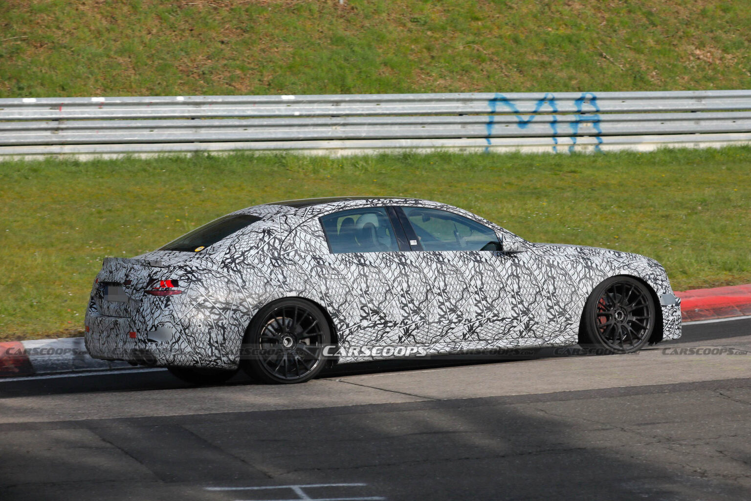 Hooning The AMG E53 PHEV Looks Like Green Heaven At The Green Hell ...