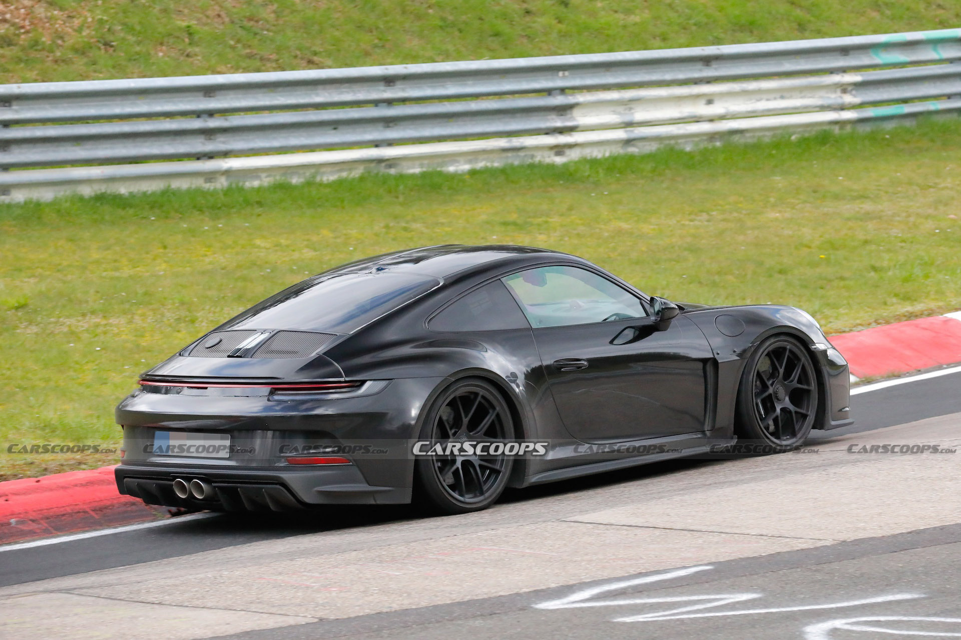 New Porsche 911 ST Prototype Plays Trike In Hot Nurburgring Test ...