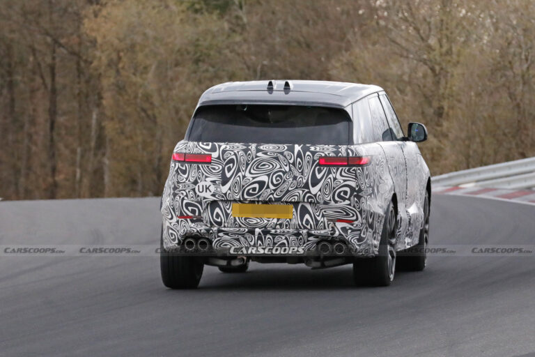 Hot Range Rover Sport SV Puts In A Nurburgring Workout Ahead Of May 31 ...