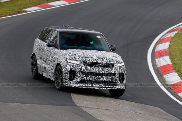 Hot Range Rover Sport SV Puts In A Nurburgring Workout Ahead Of May 31 ...