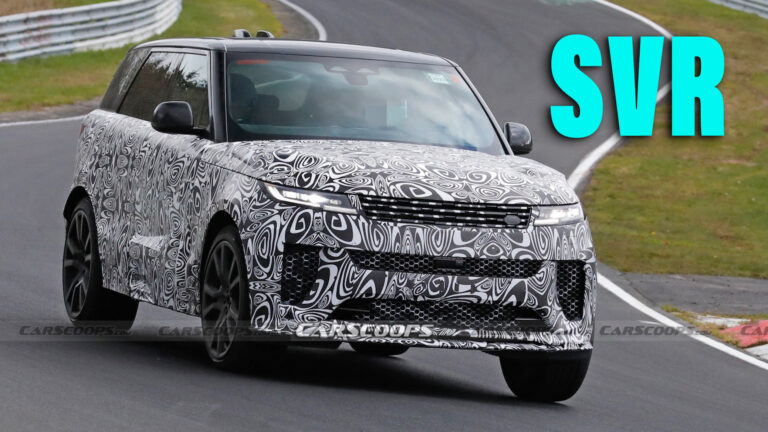 Hot Range Rover Sport SV Puts In A Nurburgring Workout Ahead Of May 31 ...