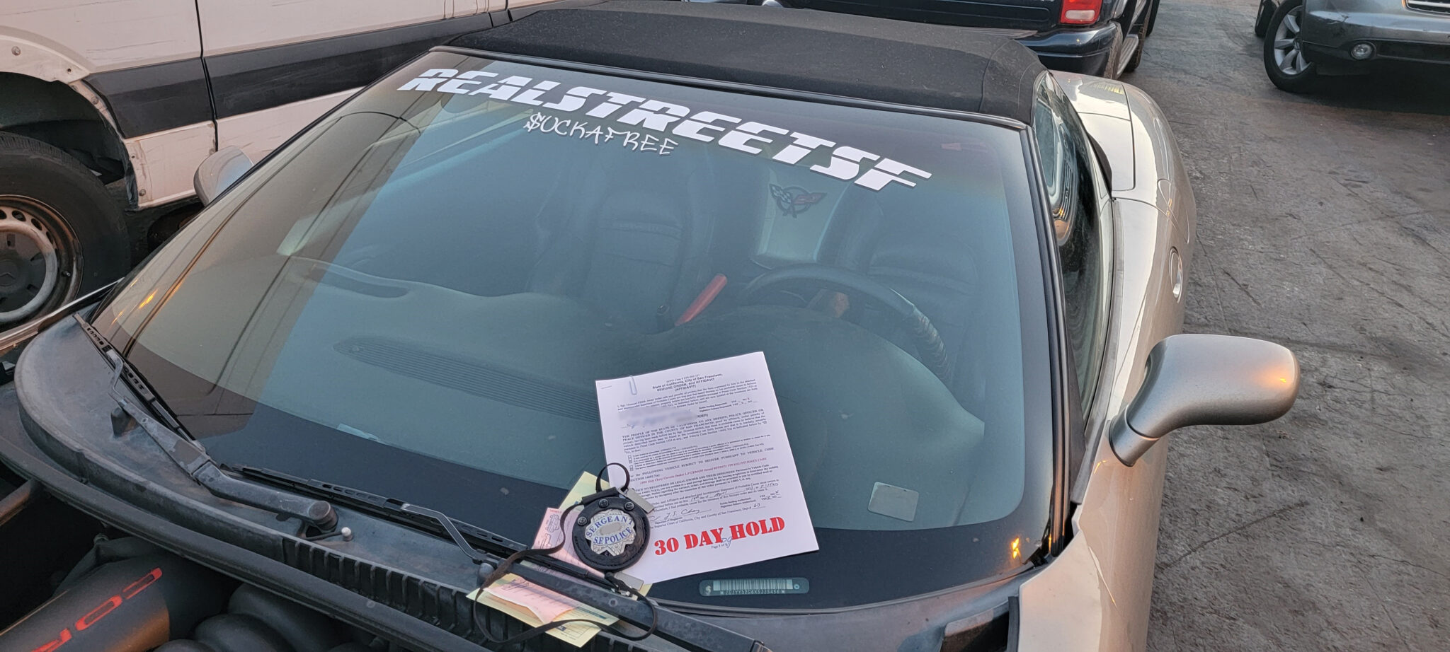 San Francisco Police Seize 2 Corvettes And A Mustang Involved In ...