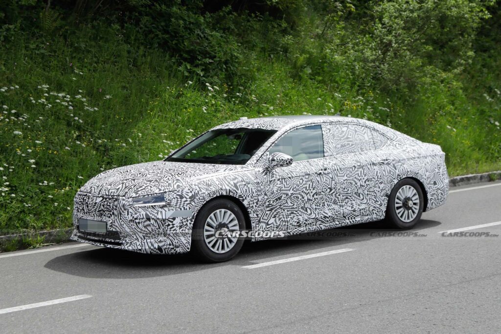 2024 Skoda Superb Sedan Shows Off Its Huge Wheelbase As The Passat’s ...