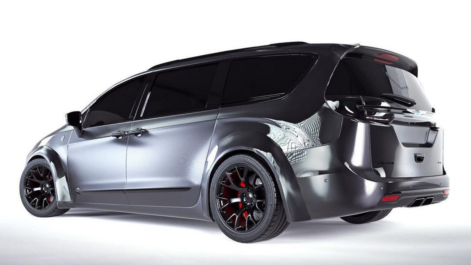 SpeedKore’s Bonkers Chrysler Pacifica Has A Demon V8 With 1,514 HP ...