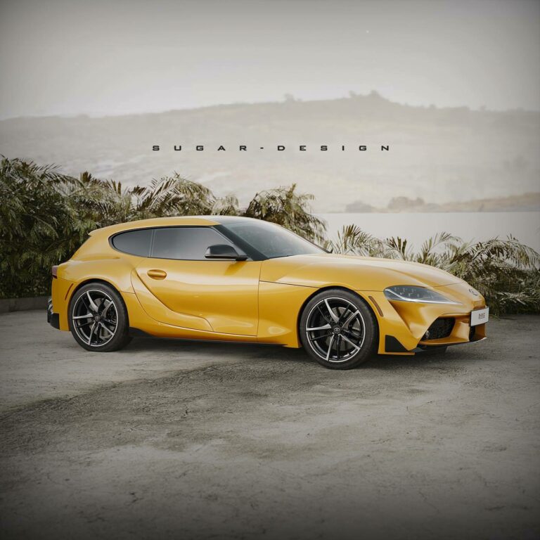 The Toyota Supra Works As A Shooting Brake But It’s Still A Little ...