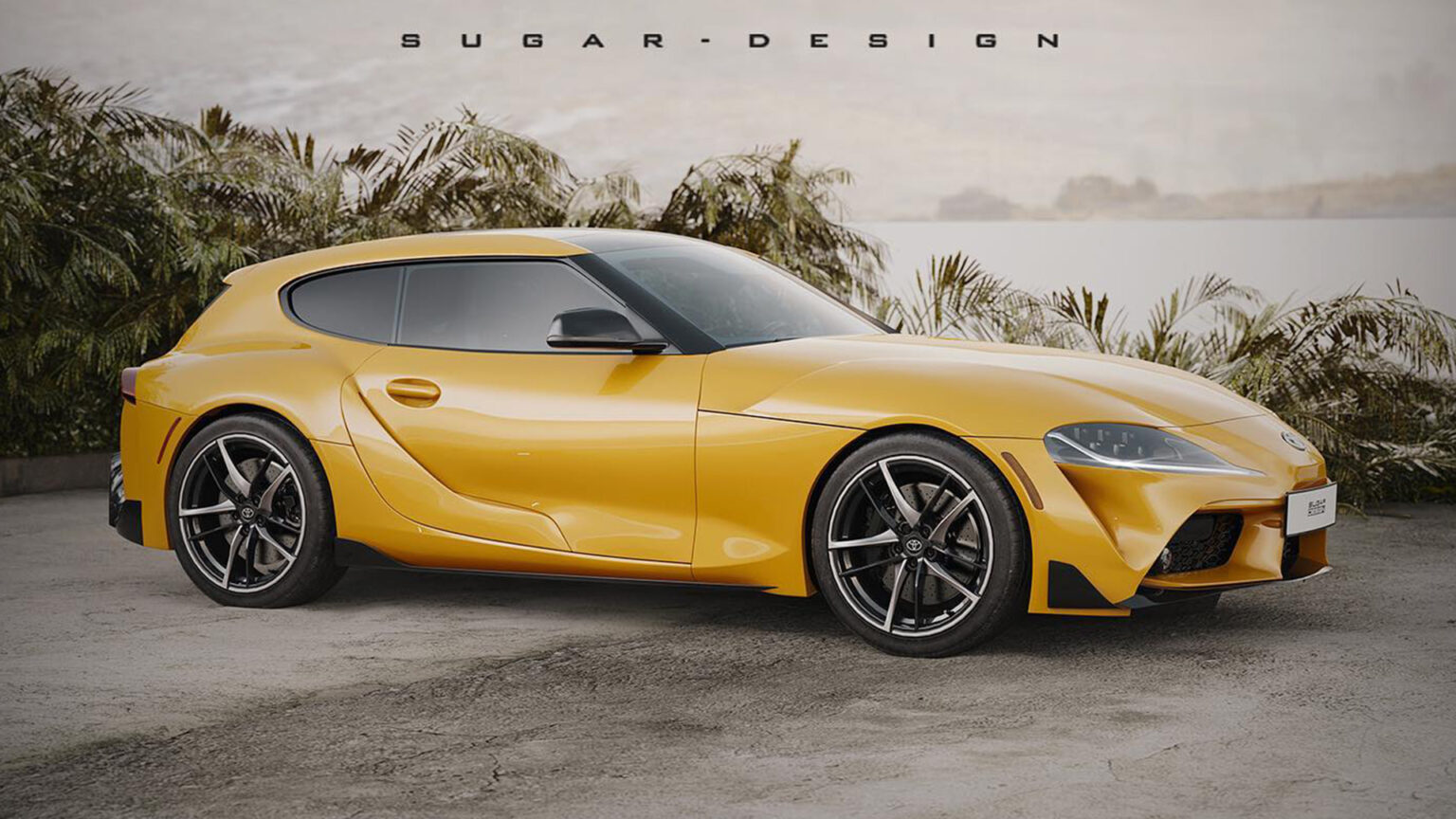 The Toyota Supra Works As A Shooting Brake But It’s Still A Little ...