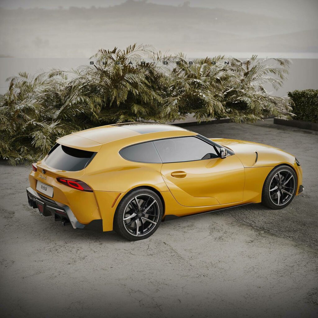 The Toyota Supra Works As A Shooting Brake But It’s Still A Little ...