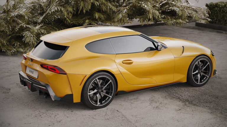 The Toyota Supra Works As A Shooting Brake But It’s Still A Little ...