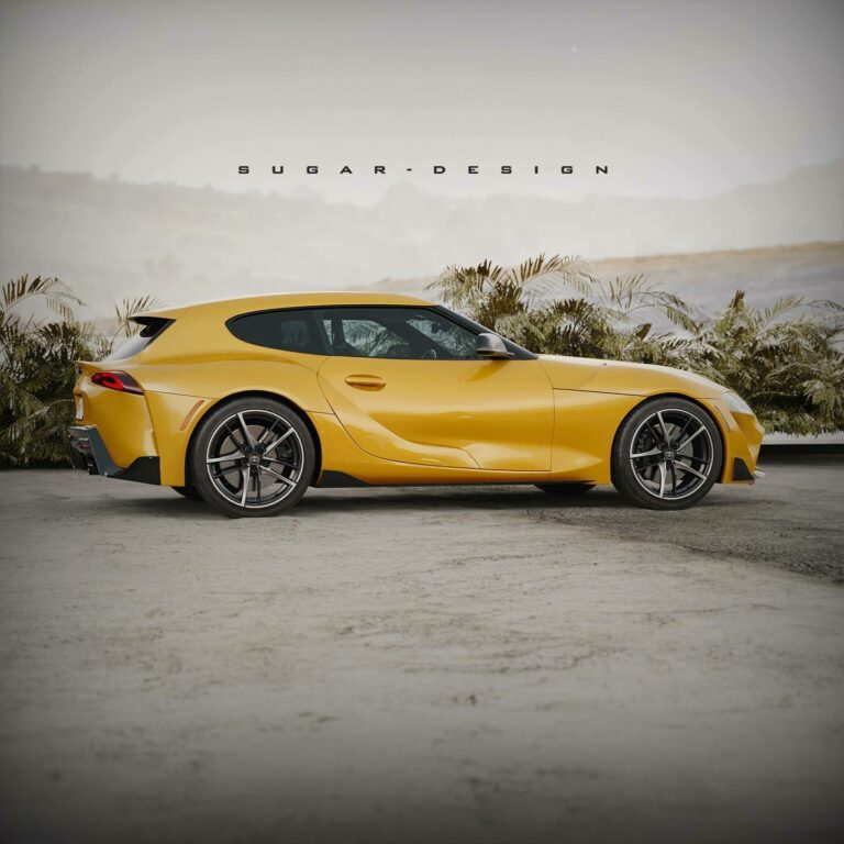 The Toyota Supra Works As A Shooting Brake But It’s Still A Little ...