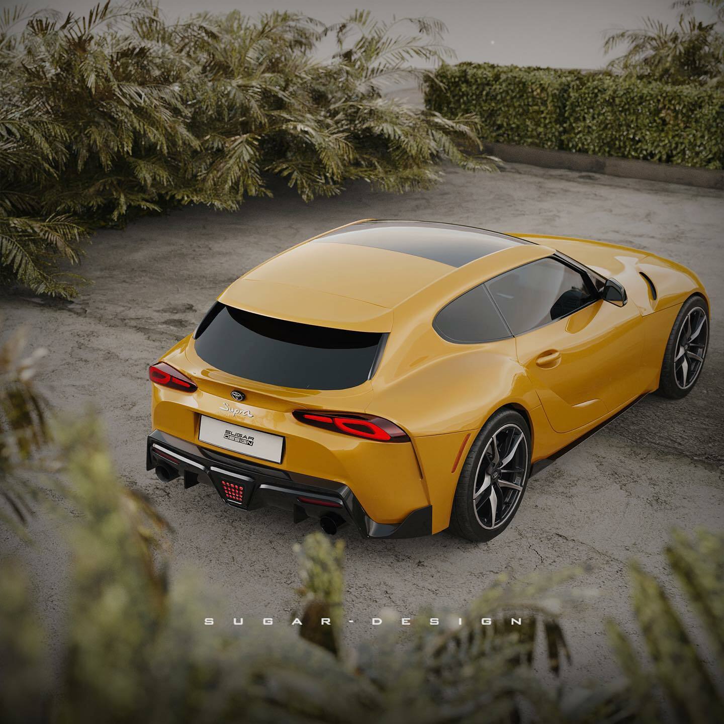 The Toyota Supra Works As A Shooting Brake But It’s Still A Little ...