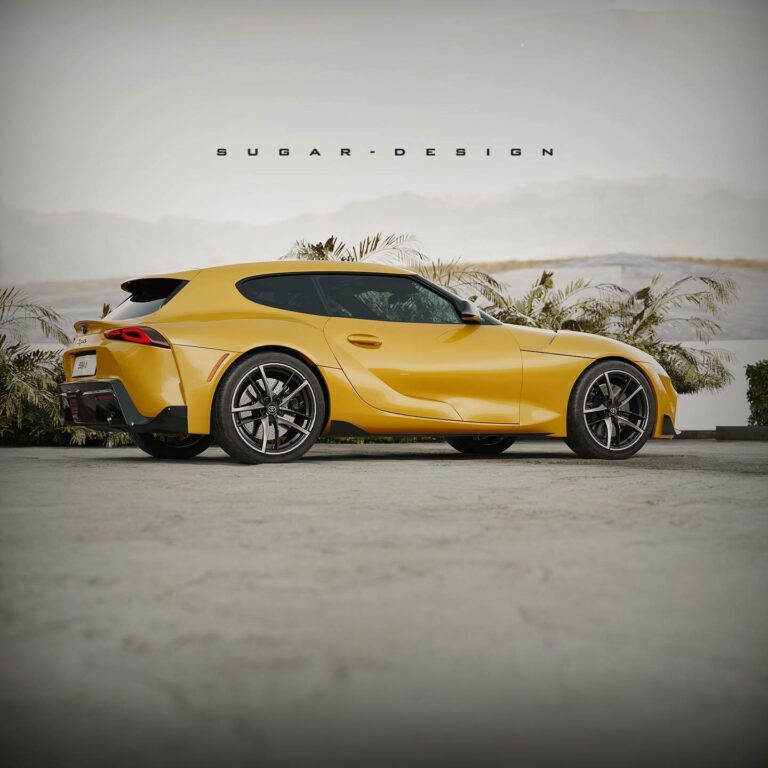 The Toyota Supra Works As A Shooting Brake But It’s Still A Little ...