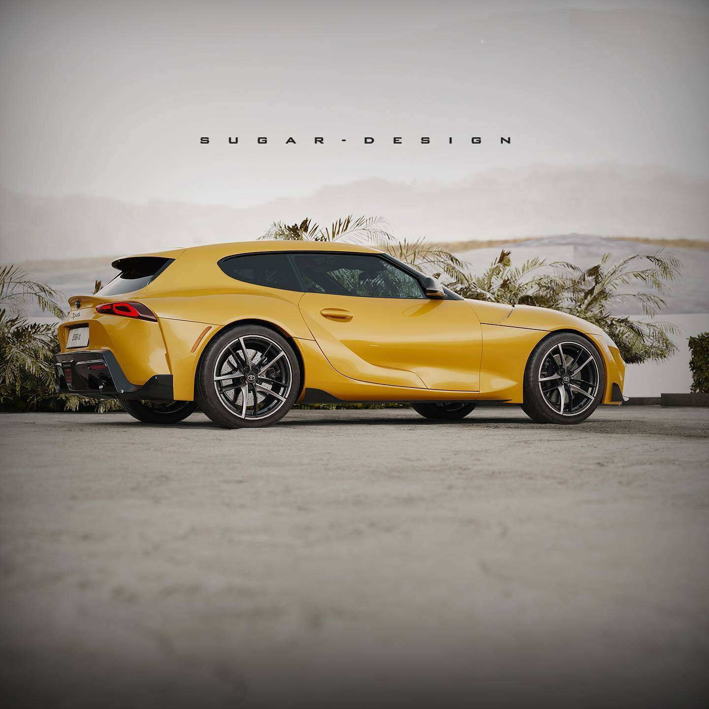 The Toyota Supra Works As A Shooting Brake But It’s Still A Little ...