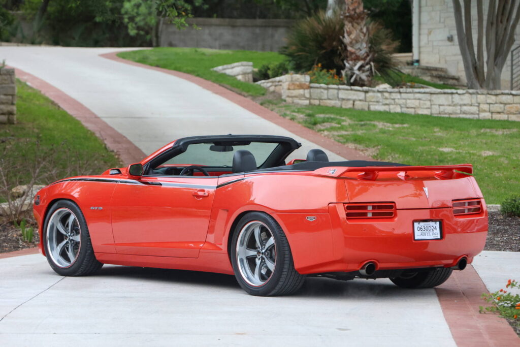 6T9 GTO Convertible Is A 2013 Chevy Camaro Masquerading As A Pontiac ...