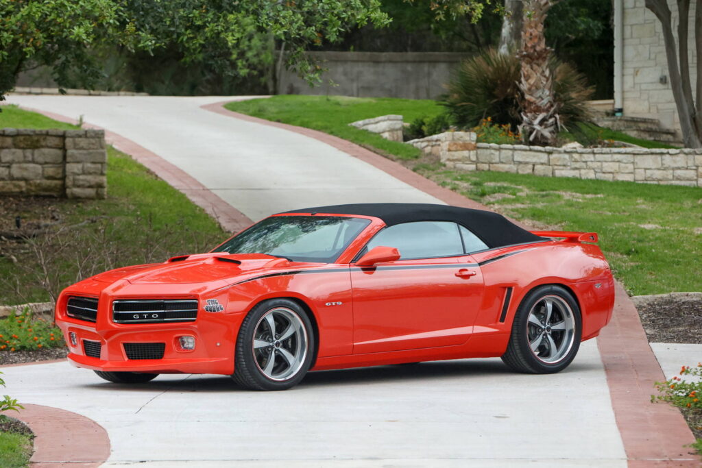 6T9 GTO Convertible Is A 2013 Chevy Camaro Masquerading As A Pontiac ...