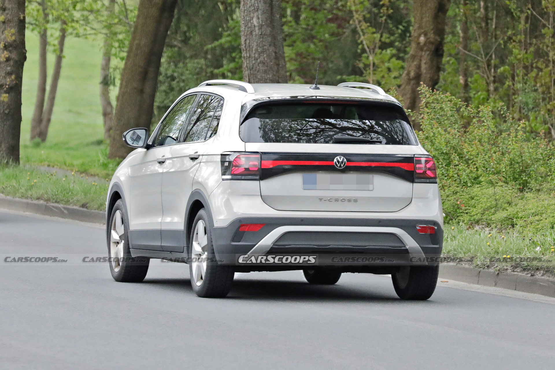 Facelifted VW T-Cross Swaps Heavy Disguise For Sticky-Tape Subterfuge ...