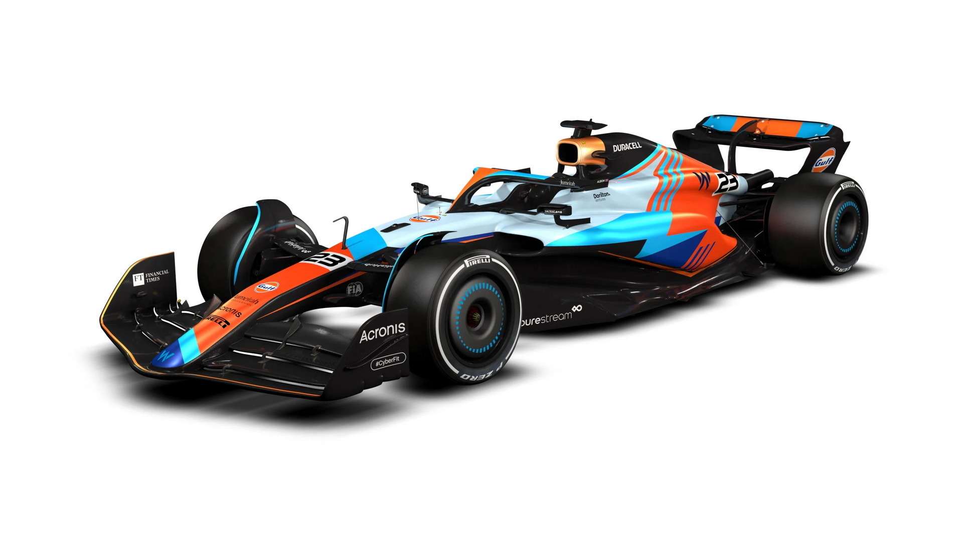 Williams Racing Letting Fans Vote On Gulf Livery To Run At 3 Races This ...