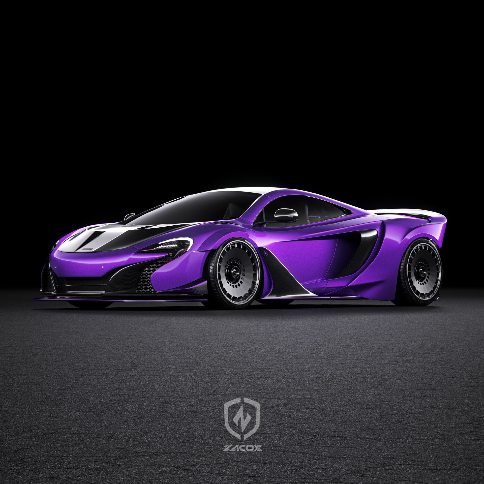 Zacoe’s Wild Widebody Kit For The McLaren 650S Is Inspired By Race Cars ...