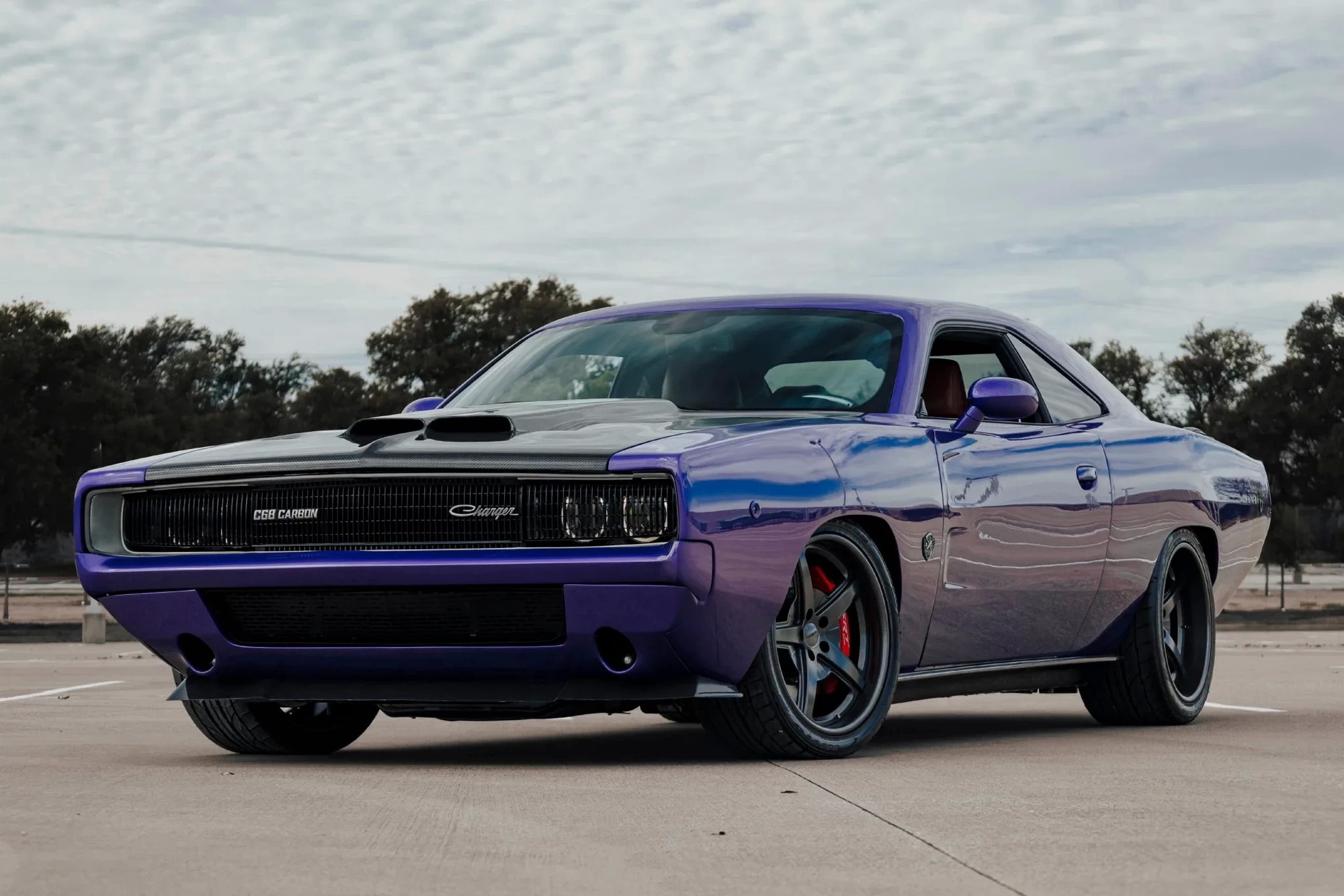This Dodge Challenger Hellcat Disguised As ’68 Charger Would Look ...