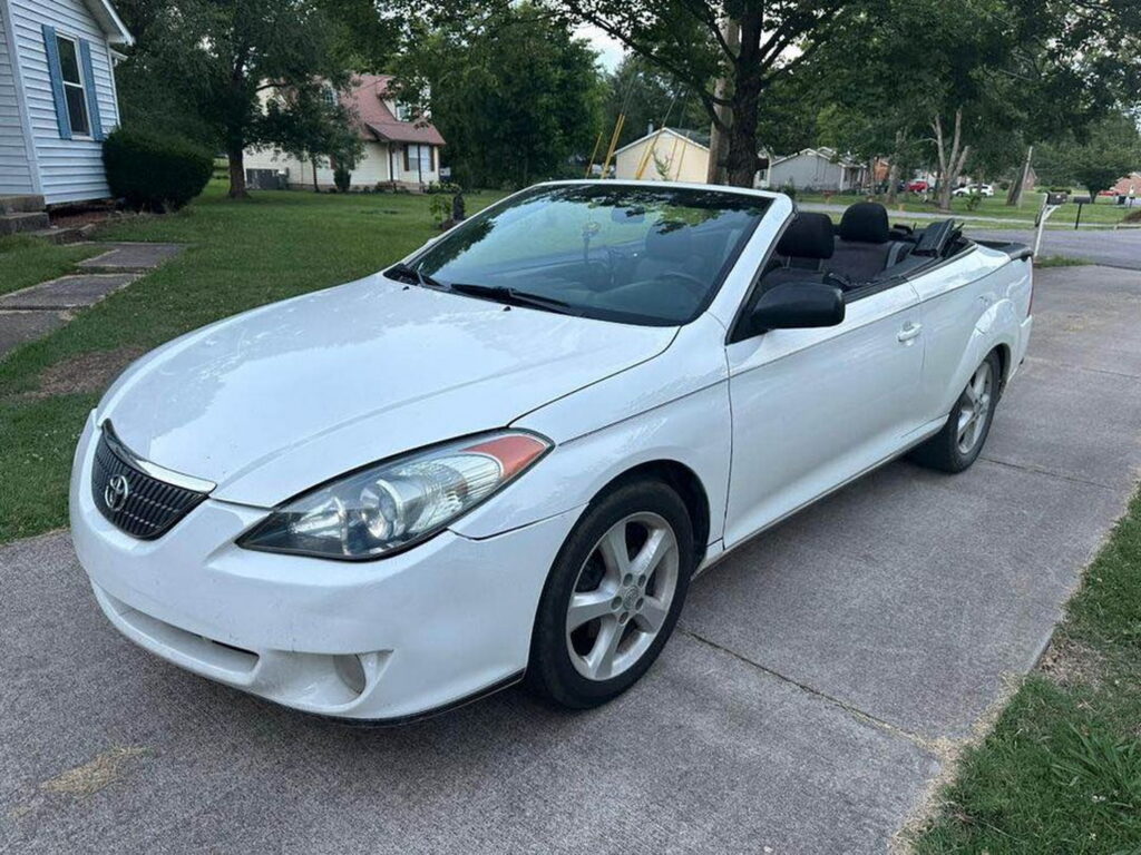 Toyota Solara Convertible With A Pickup Twist Is Party At The Front And ...