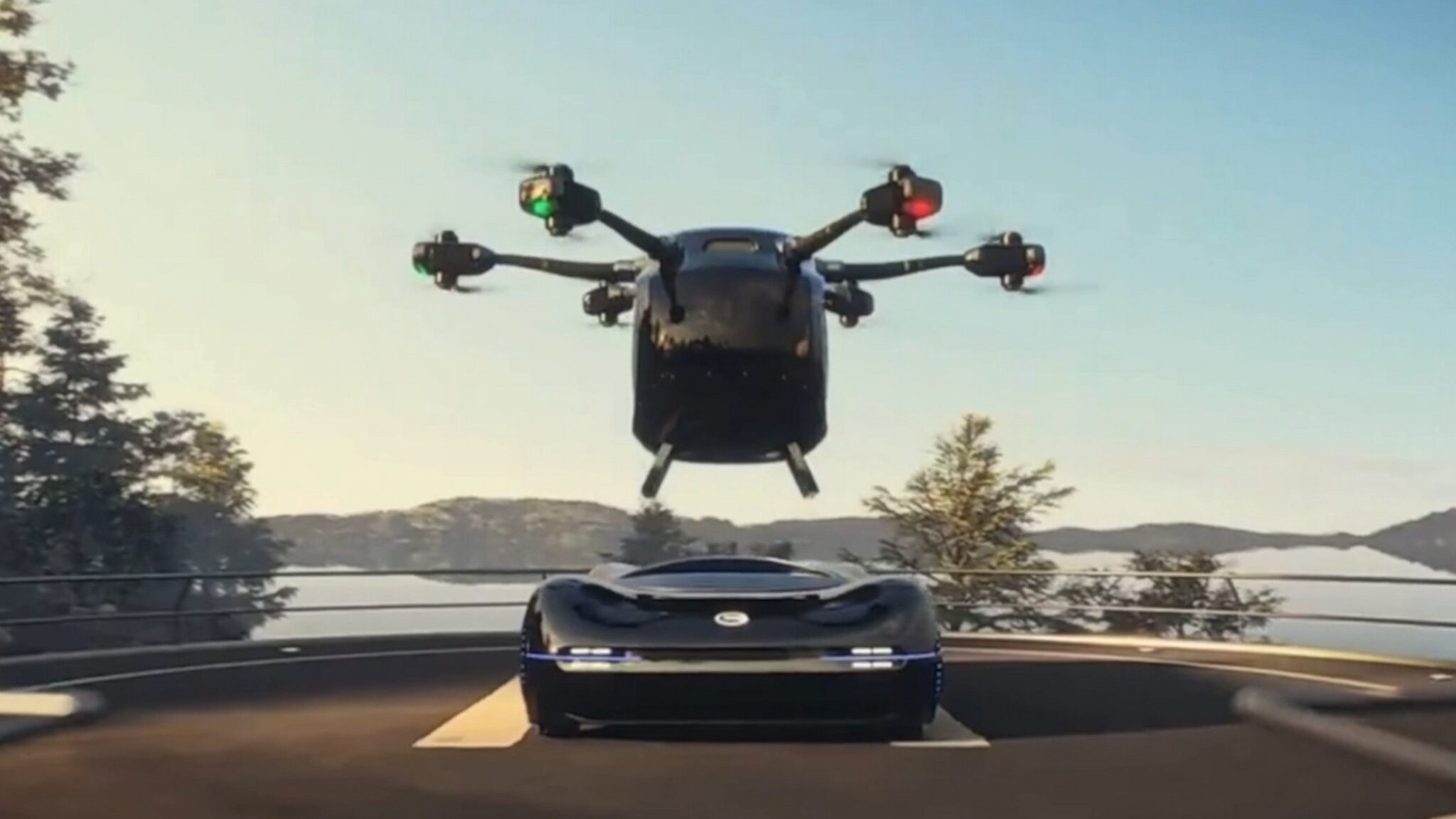 GAC Unveils Flying Pod That Turns Into An Electric Car Thanks To A ...