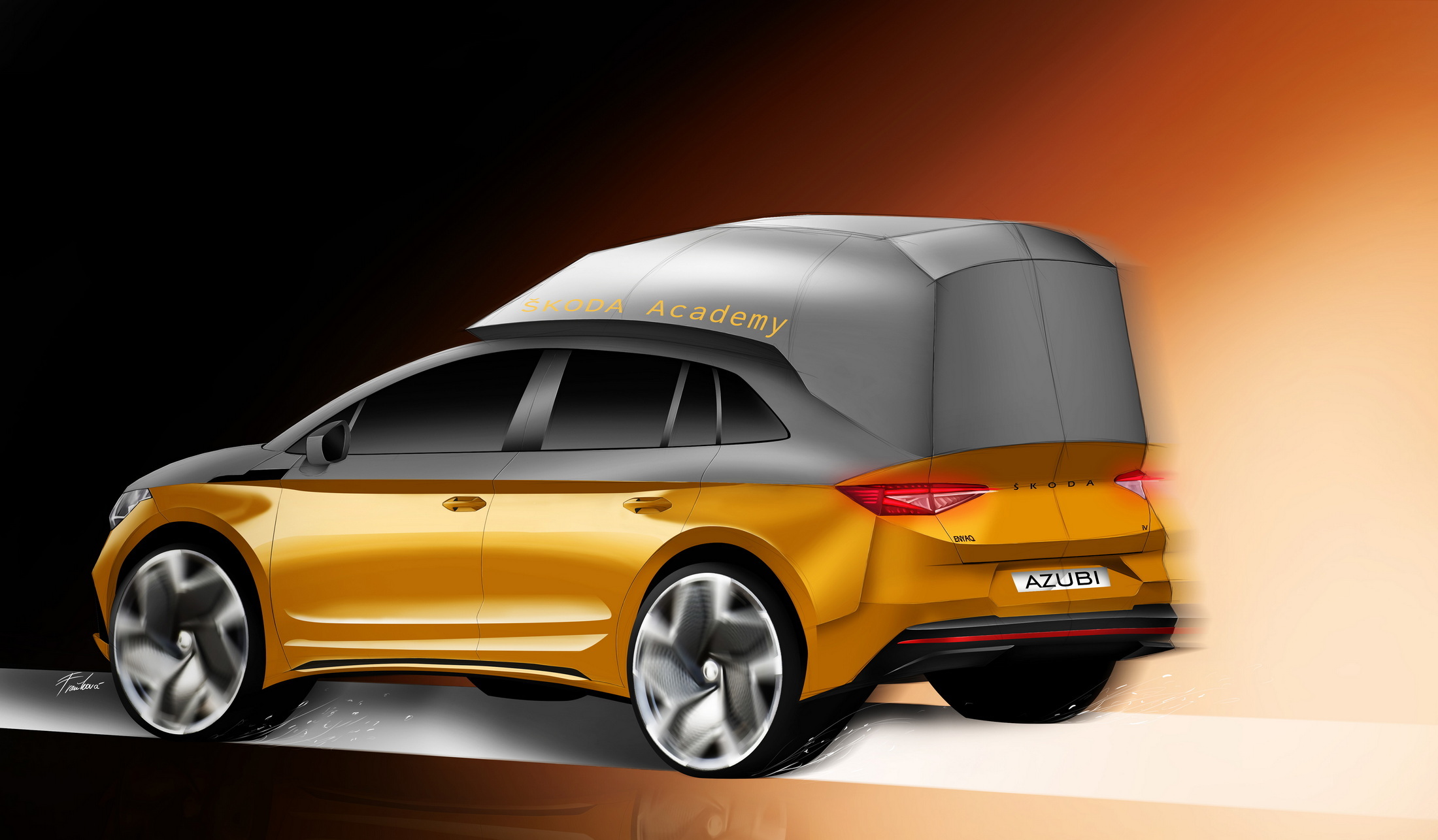 The Skoda Roadiaq Is An All-Electric Camper Van And One Hell Of A ...