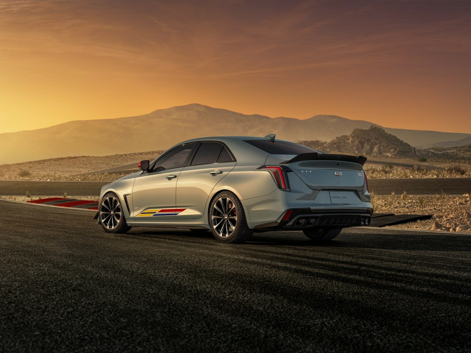 2024 Cadillac CT4-V Blackwing Mondrian Editions Celebrate 20 Years Of V ...