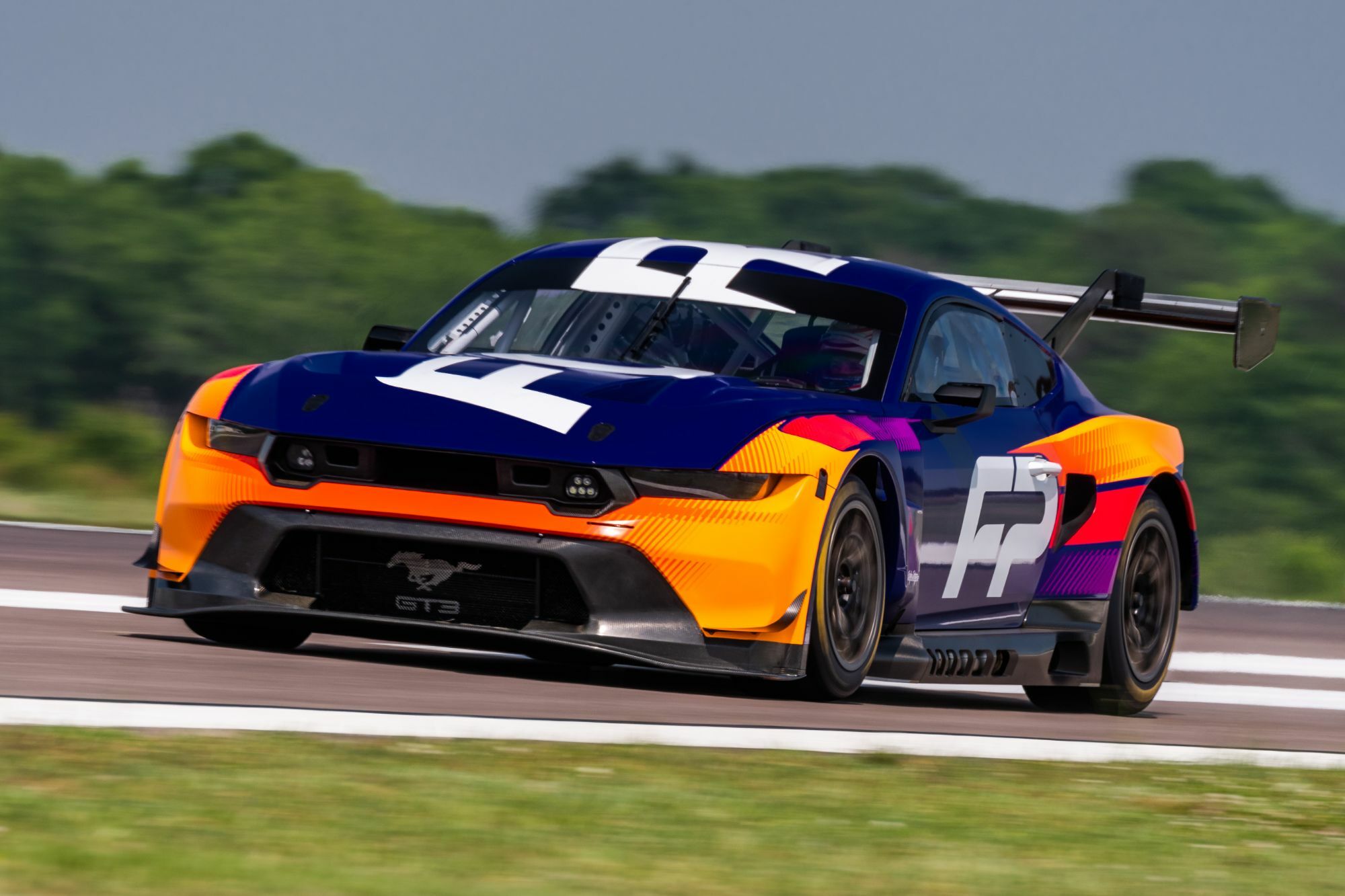 Ford Mustang GT3 Racecar Debuts With A Serious Face, Eyeing A Le Mans ...