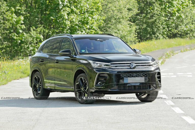 Redesigned VW Tiguan Puts On A Sportier Face As R-Line Variant Spied ...
