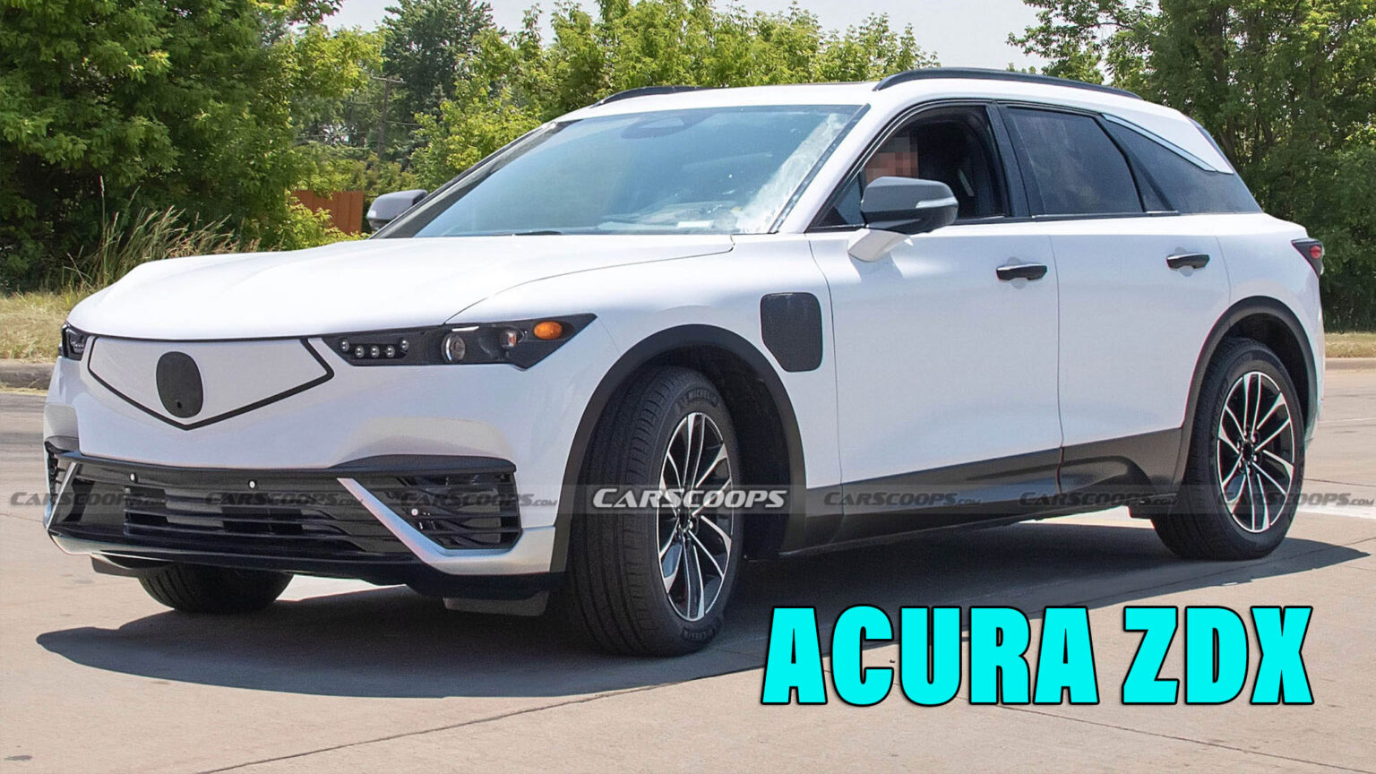 Camo-Free 2024 Acura ZDX Prototype Gives Us Best Look Yet At GM-Based ...
